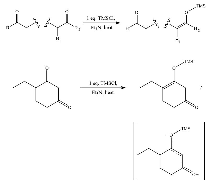 Selectivity in Thermodynamically-Driven Silyl Enol Ether Formation, and ...