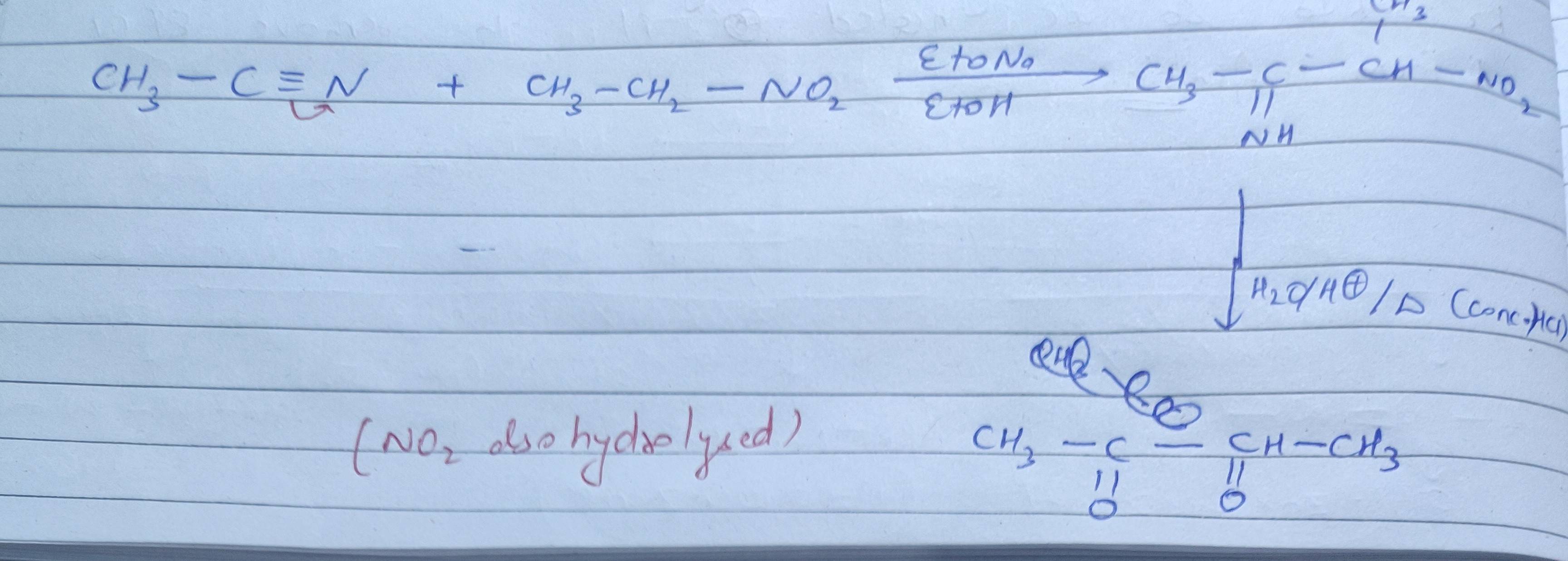 Reaction of Methyl Cyanide with nitroethane - FAQ - Guidechem