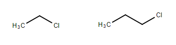 Comparing reactivity of 1-chloroethane and 1-chloropropane in an SN1 ...