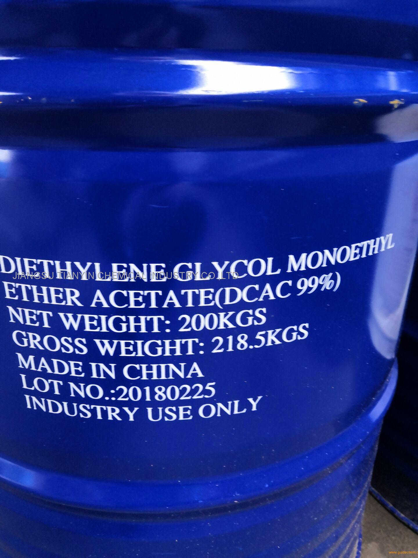 Diethylene glycol monoethyl ether acetate(DCAC) 112-15-2 Purity ≥99.0% ...
